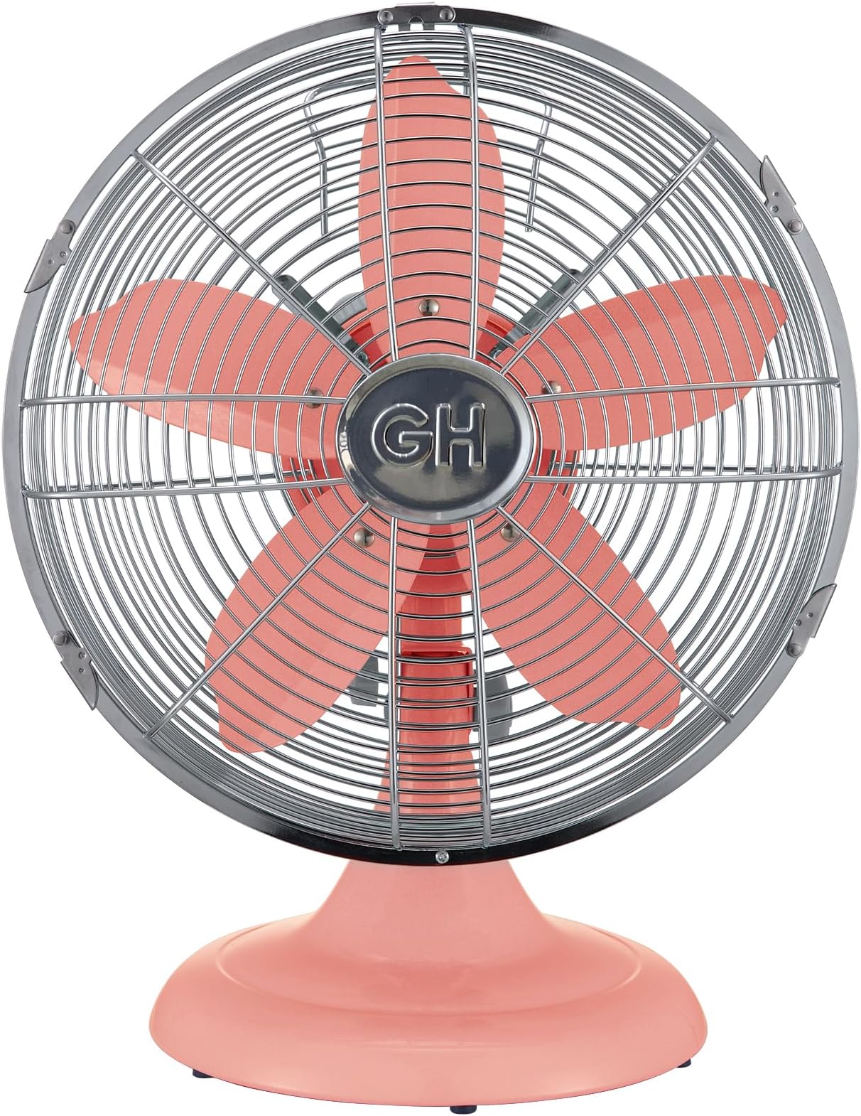 Amazon.com: Good Housekeeping All-Metal 12” Retro Table Fan in ...