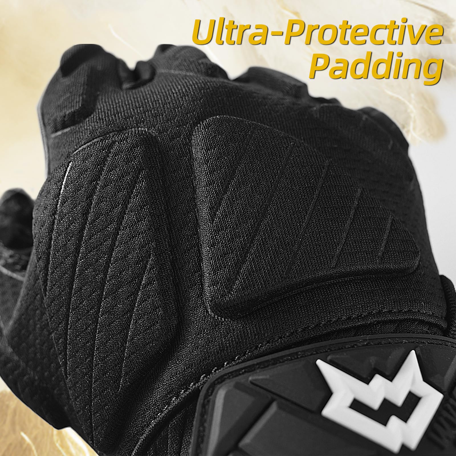 Snapklik.com : WVVOU Padded Football Gloves