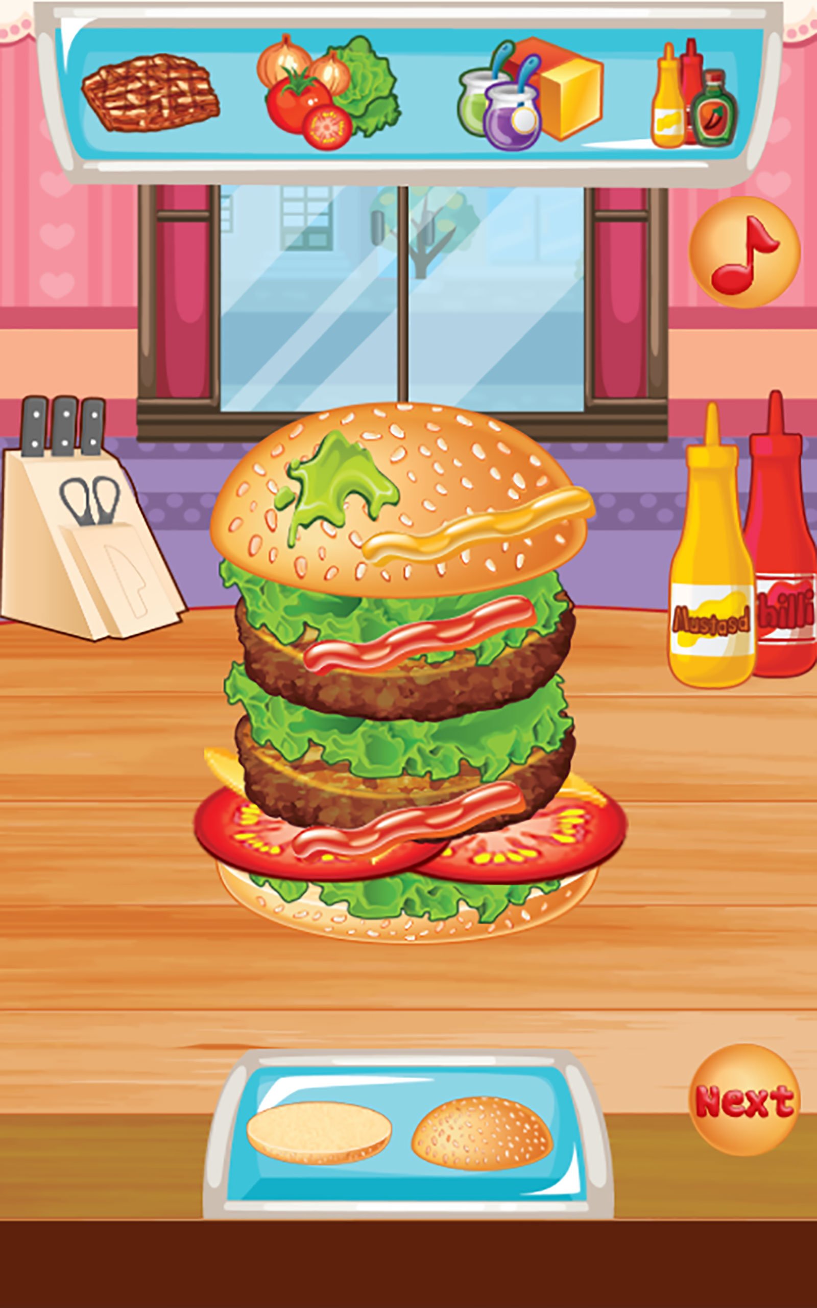 Burger Maker - Kids game - App on Amazon Appstore