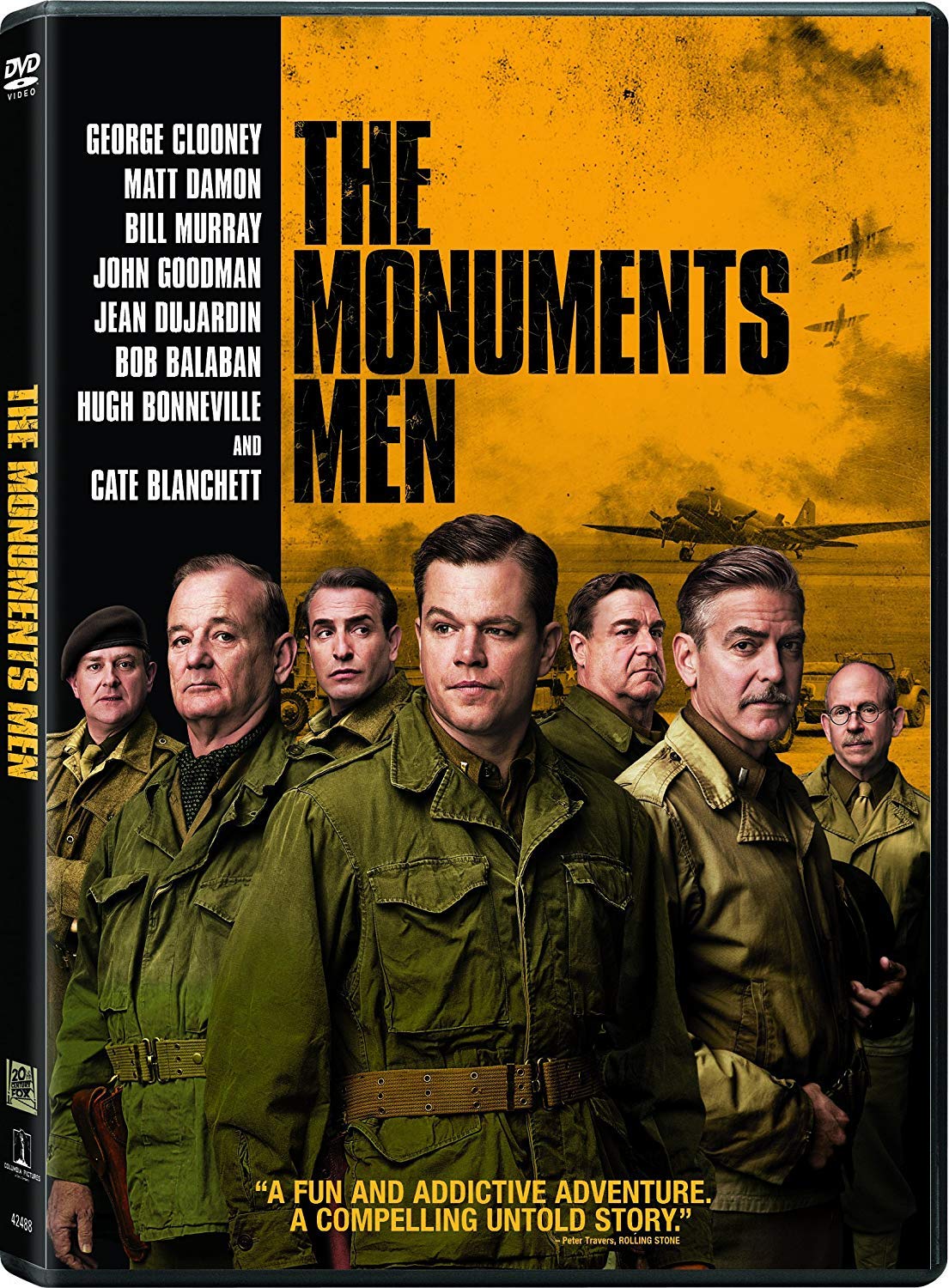 Amazon.com: Monuments Men [DVD] [2014] [Region 1] [US Import] [NTSC ...