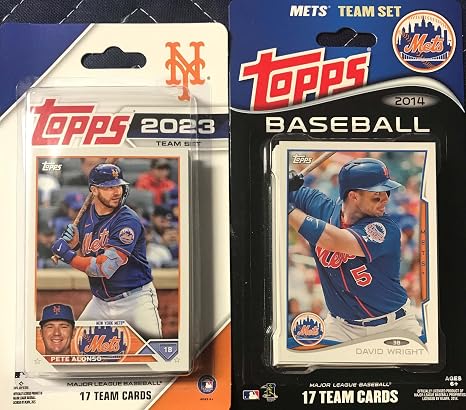 Amazon.com: New York Mets Topps Factory Sealed Team Set GIFT LOT ...