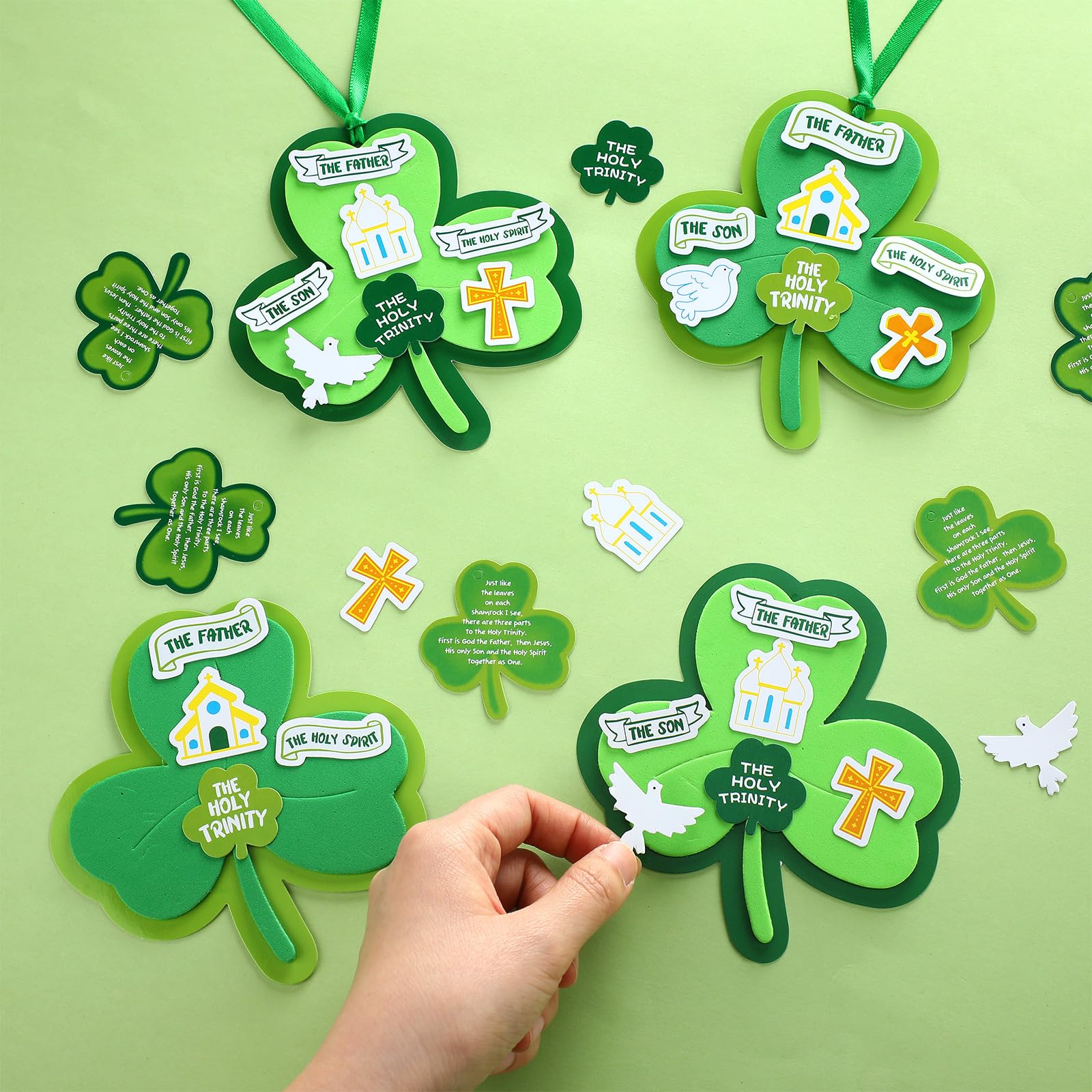 Holy Trinity Clover Craft