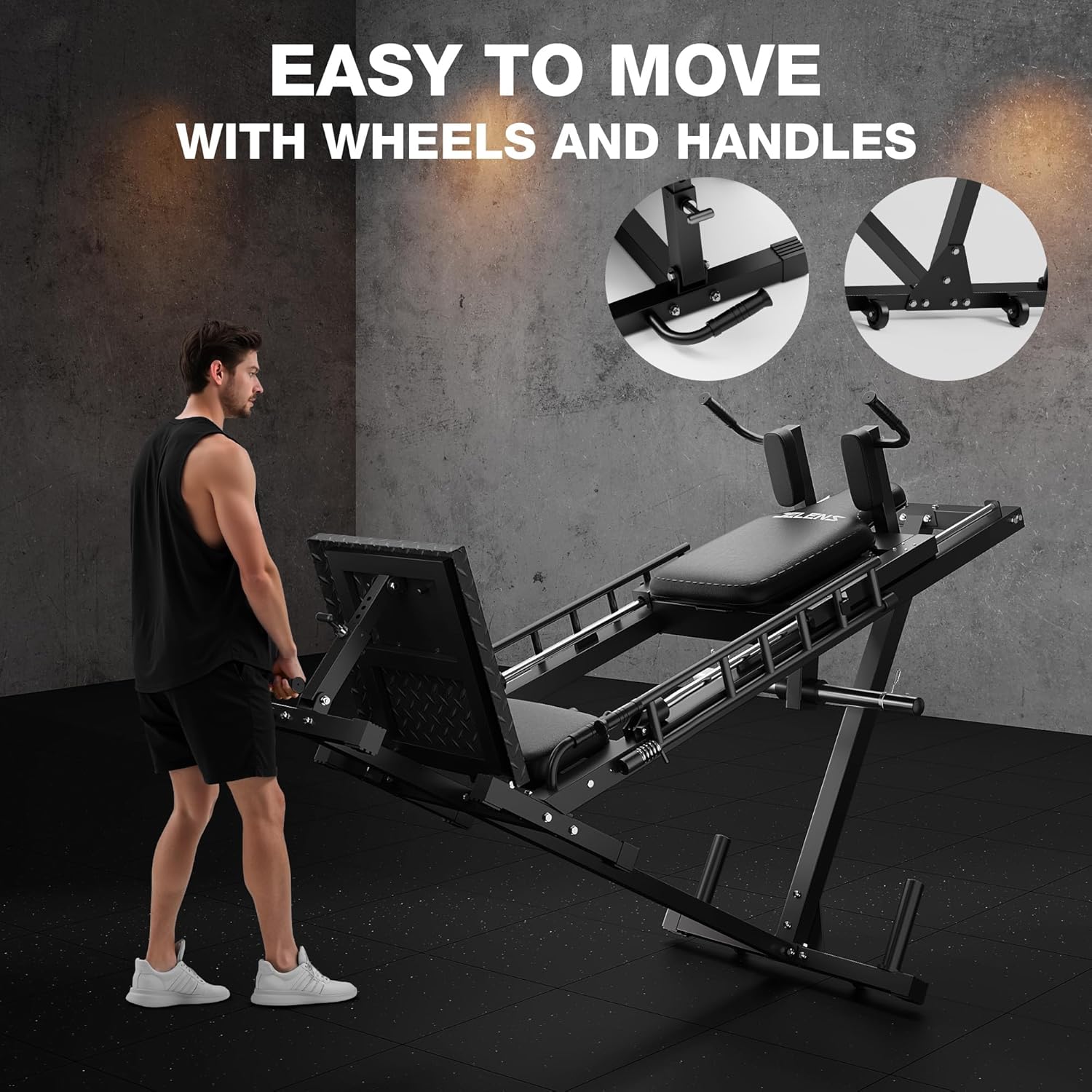 Leg Press Hack Squat Machine, Leg Machine for Home Thailand | Ubuy