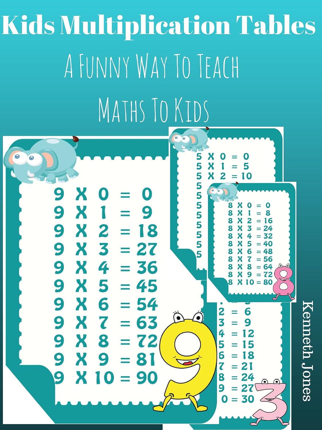 Kids Multiplication Tables : A Funny Way To Teach Maths To Kids ...