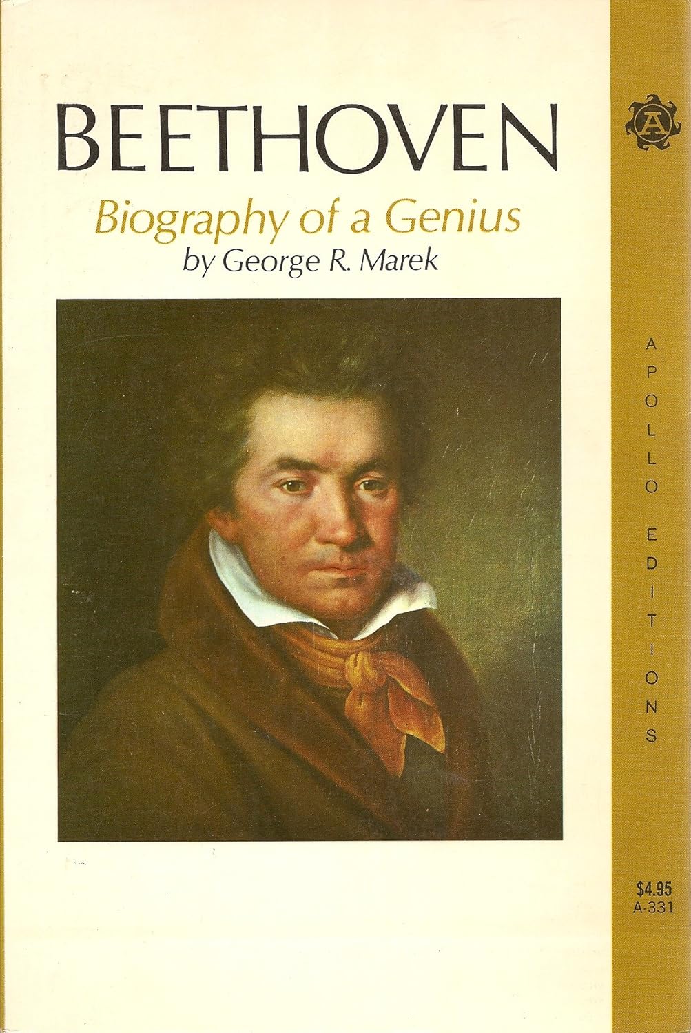 Beethoven: Biography of a Genius: Marek, George Richard: 9780815203315 ...
