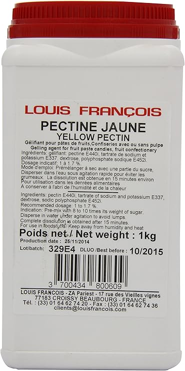 DGF Yellow Pectin 1 kg : Amazon.co.uk: Home & Kitchen