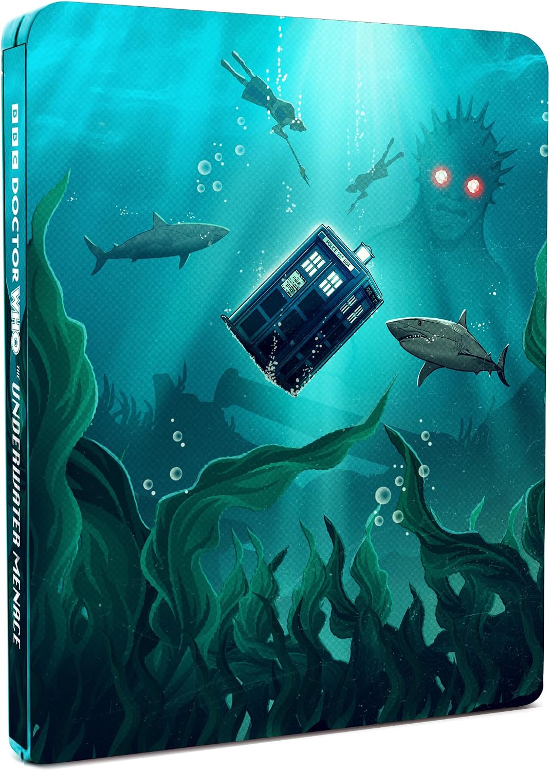Amazon: Doctor Who – The Underwater Menace Ltd Ed Steelbook [Blu-ray ...