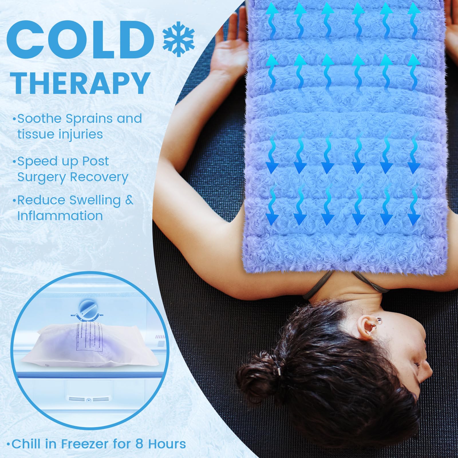 Snapklik.com : REVIX Extra Large Heating Pad Microwavable For Back Pain ...