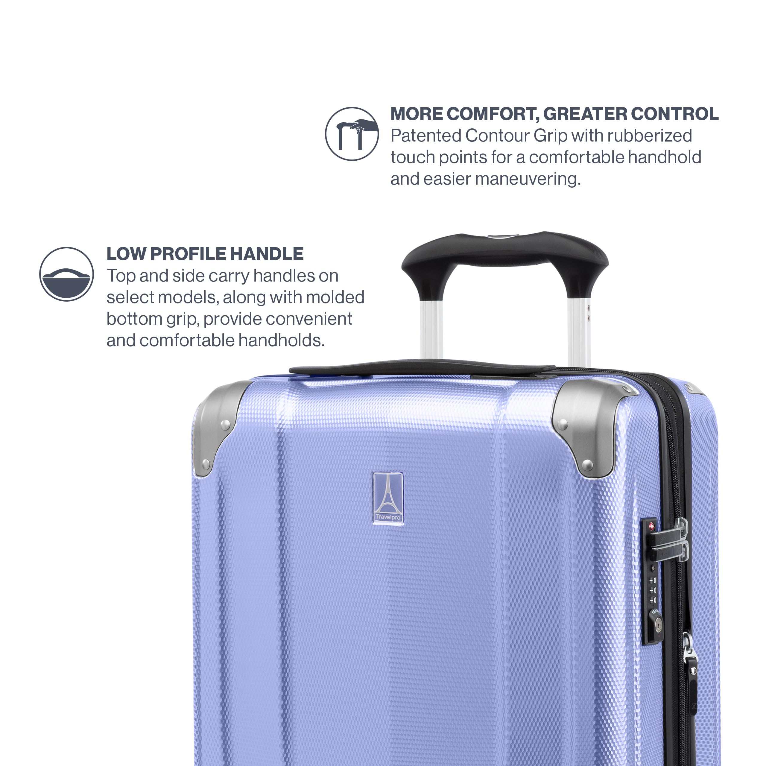 Snapklik.com : Travelpro Pathways 3 Hardside Expandable Luggage, 8 ...