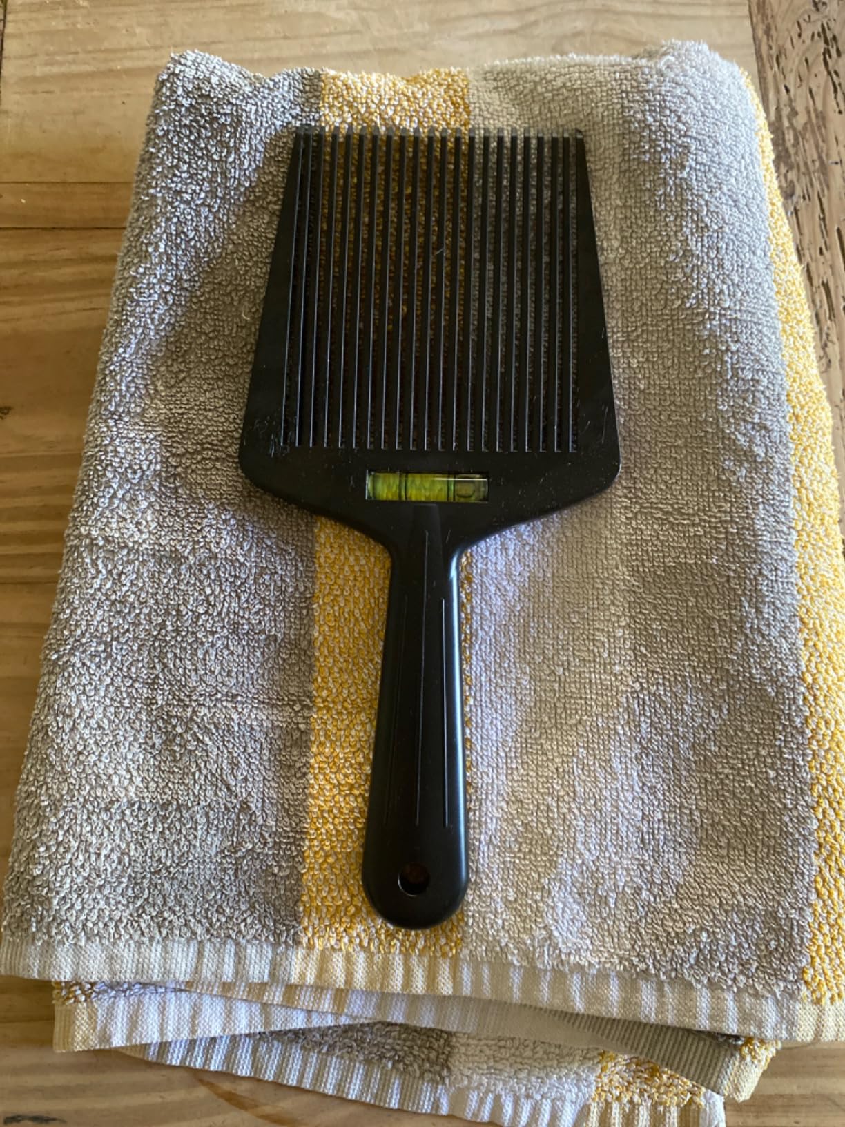 Flat Top Guide Comb for Men, Haircut Level Comb, Dual-Ended Flat Top ...