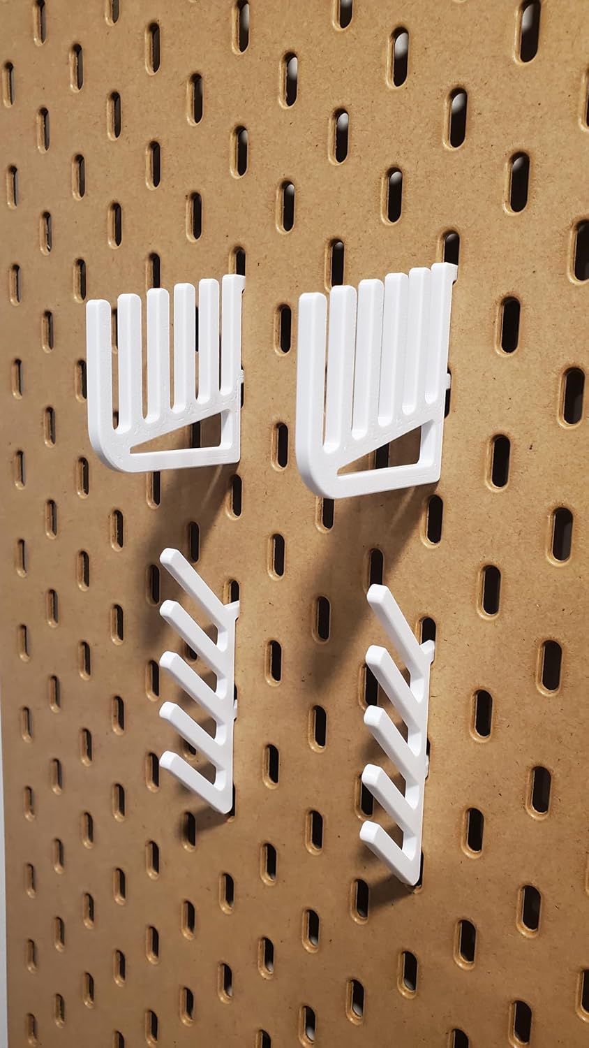 Amazon.com: 'Just Hanging' Ruler Storage, Compatible with IKEA SKADIS ...