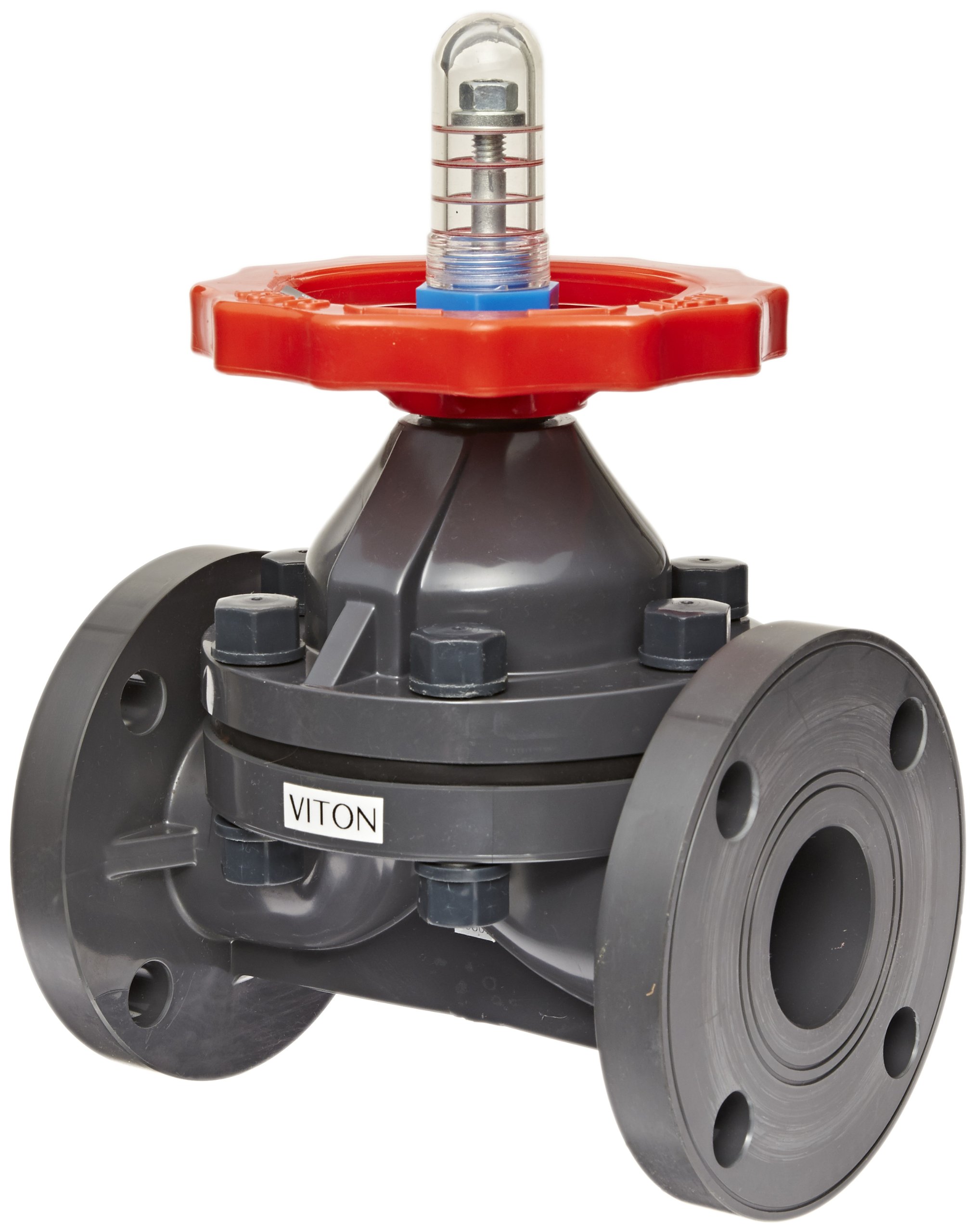 Hayward Dab1020ffk Series Dab Pvc With Fpm Diaphragm Valve Flanged ...