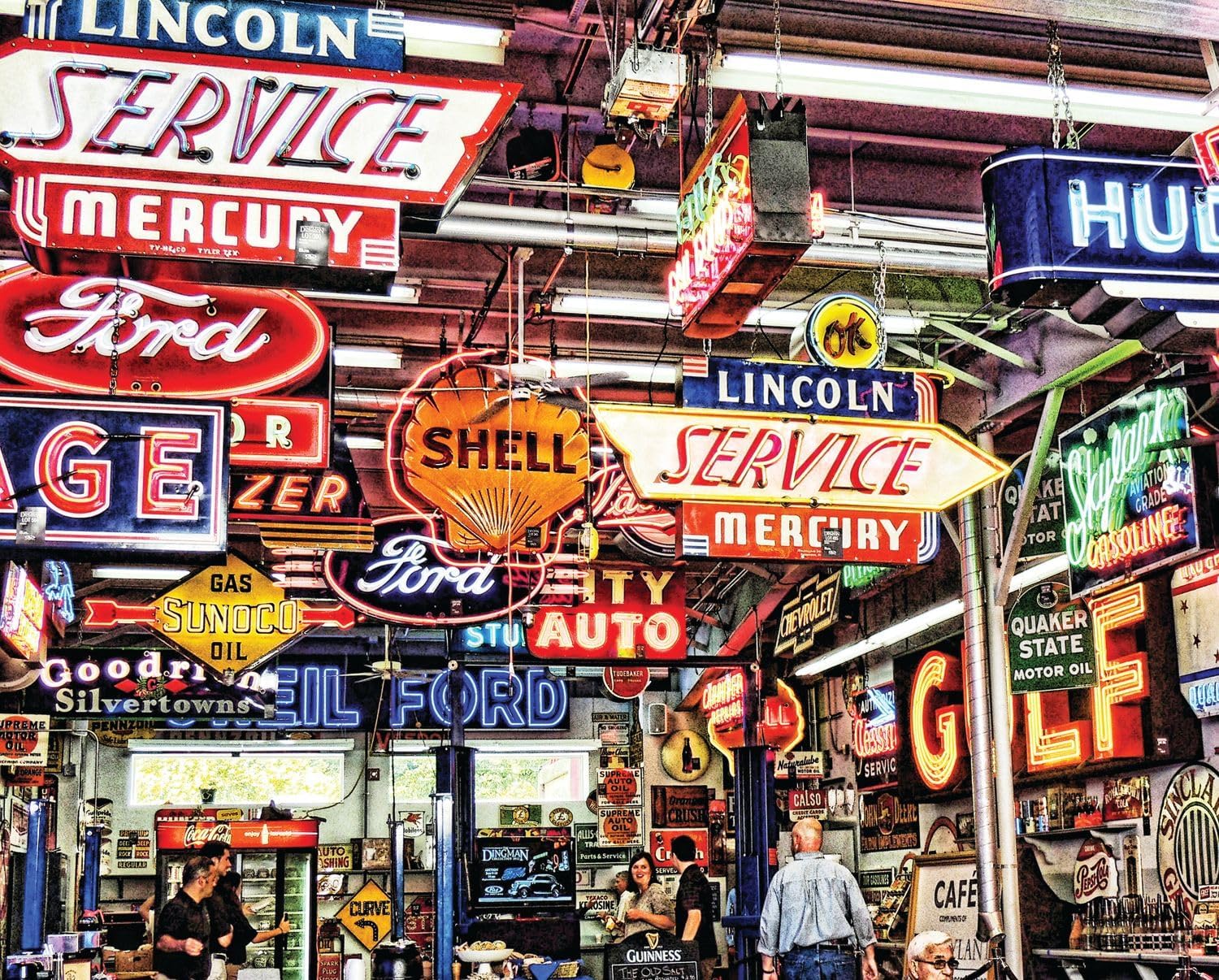 Amazon.com: Majestic Value Brand 1000 Piece Jigsaw Puzzle of Iconic ...