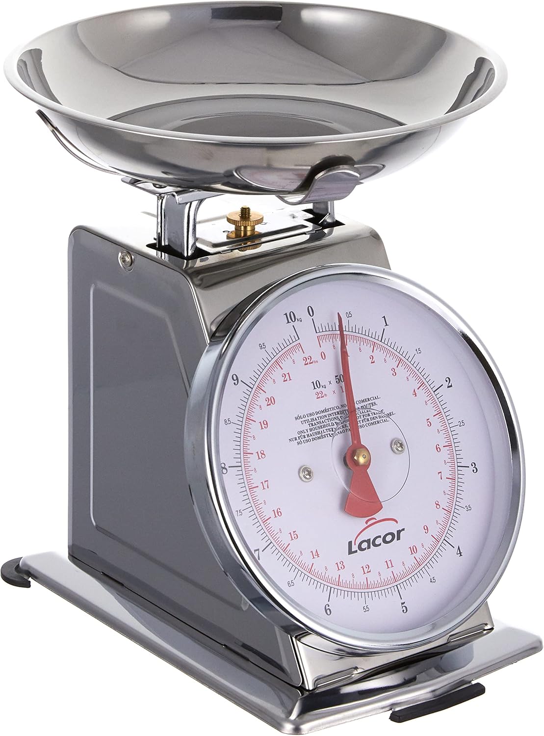 LACOR 61710 Mechanise Waage mit Schale 10 kg : Amazon.de: Küche ...