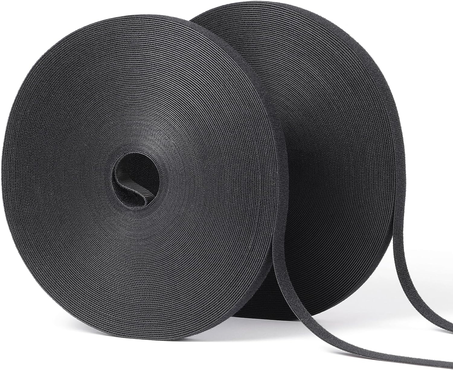 1/2in x 200ft Hook and Loop Roll | Double-Sided Strips, Self-Gripping ...
