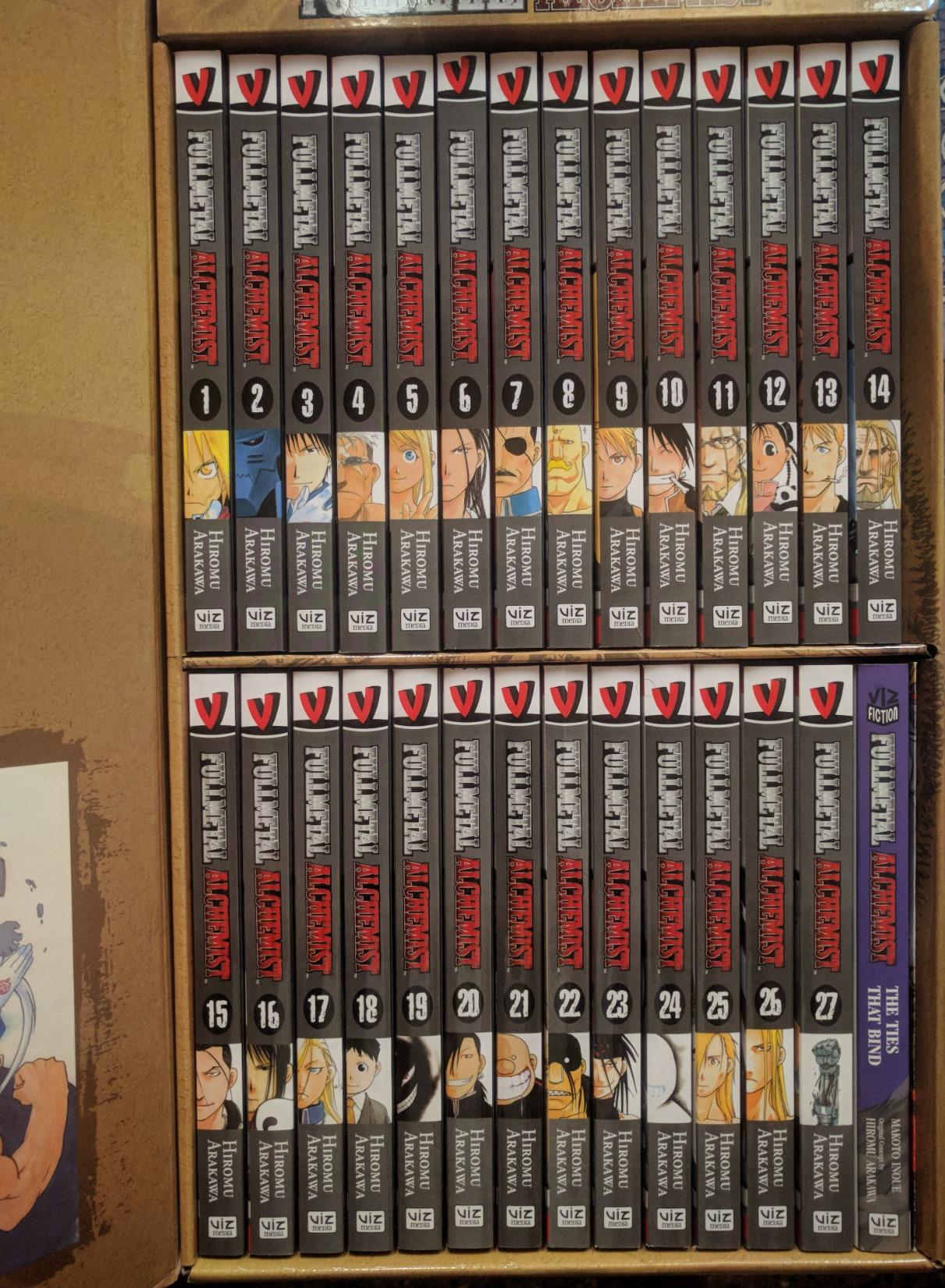 Fullmetal Alchemist Complete Box Set (Fullmetal Alchemist Boxset ...