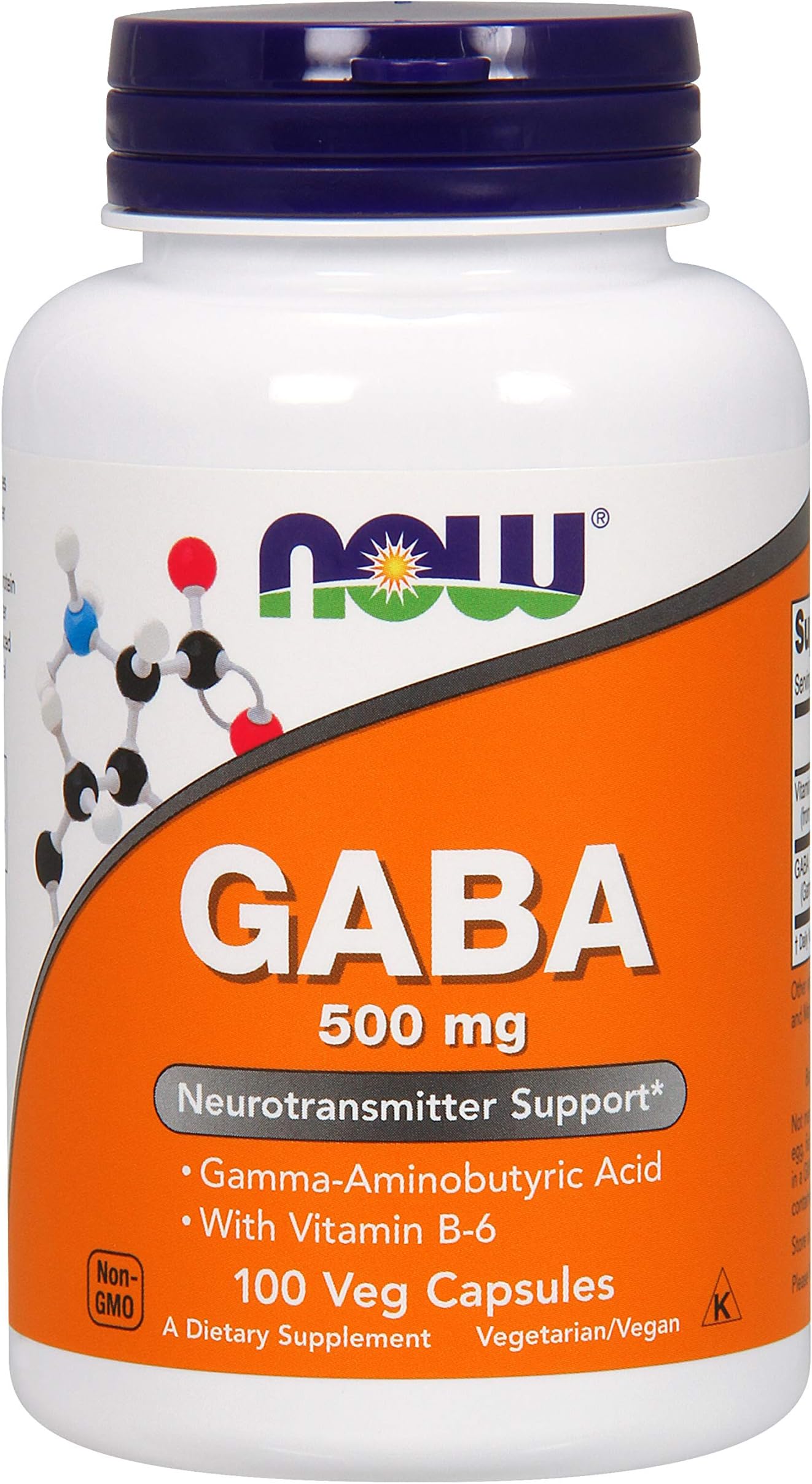 Amazon.com: Now Foods GABA 500 mg - 200 Capsules (Pack of 2) : Health ...
