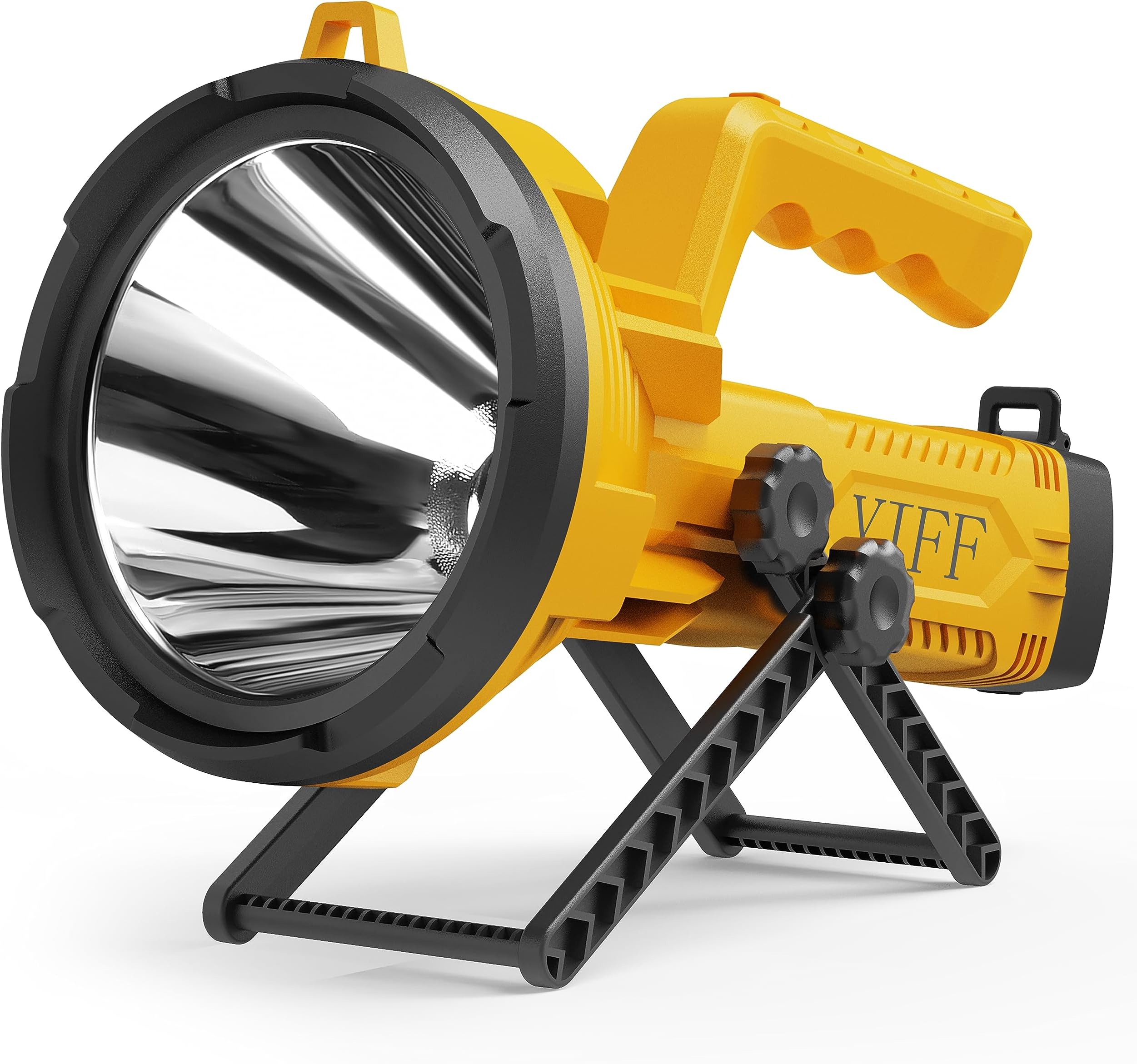 YYIF Rechargeable Spotlight Flashlight, 20000 High Lumen LED Spotlight ...