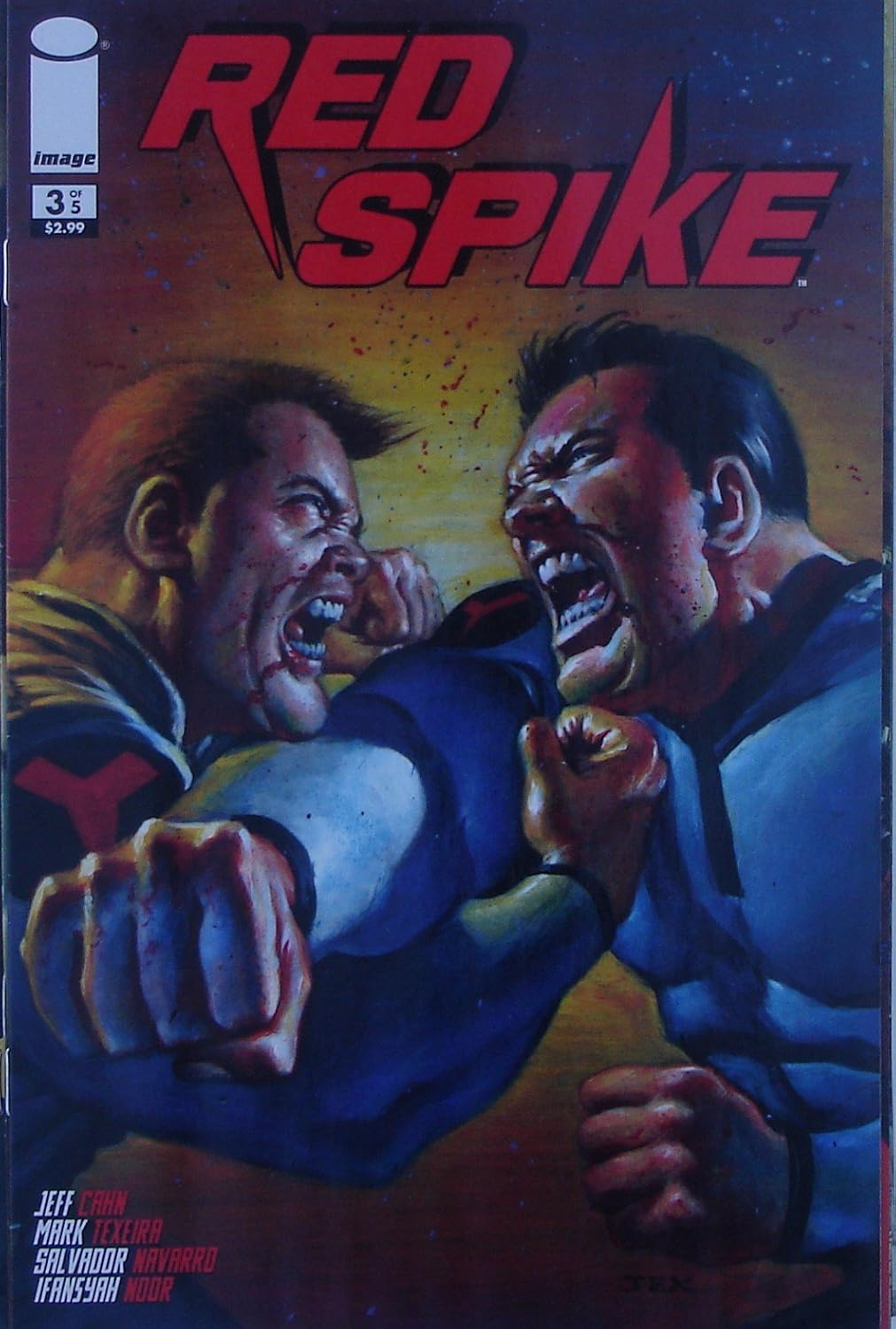 Amazon.com: Red Spike Comic Book #3 of 5 From Image : Everything Else