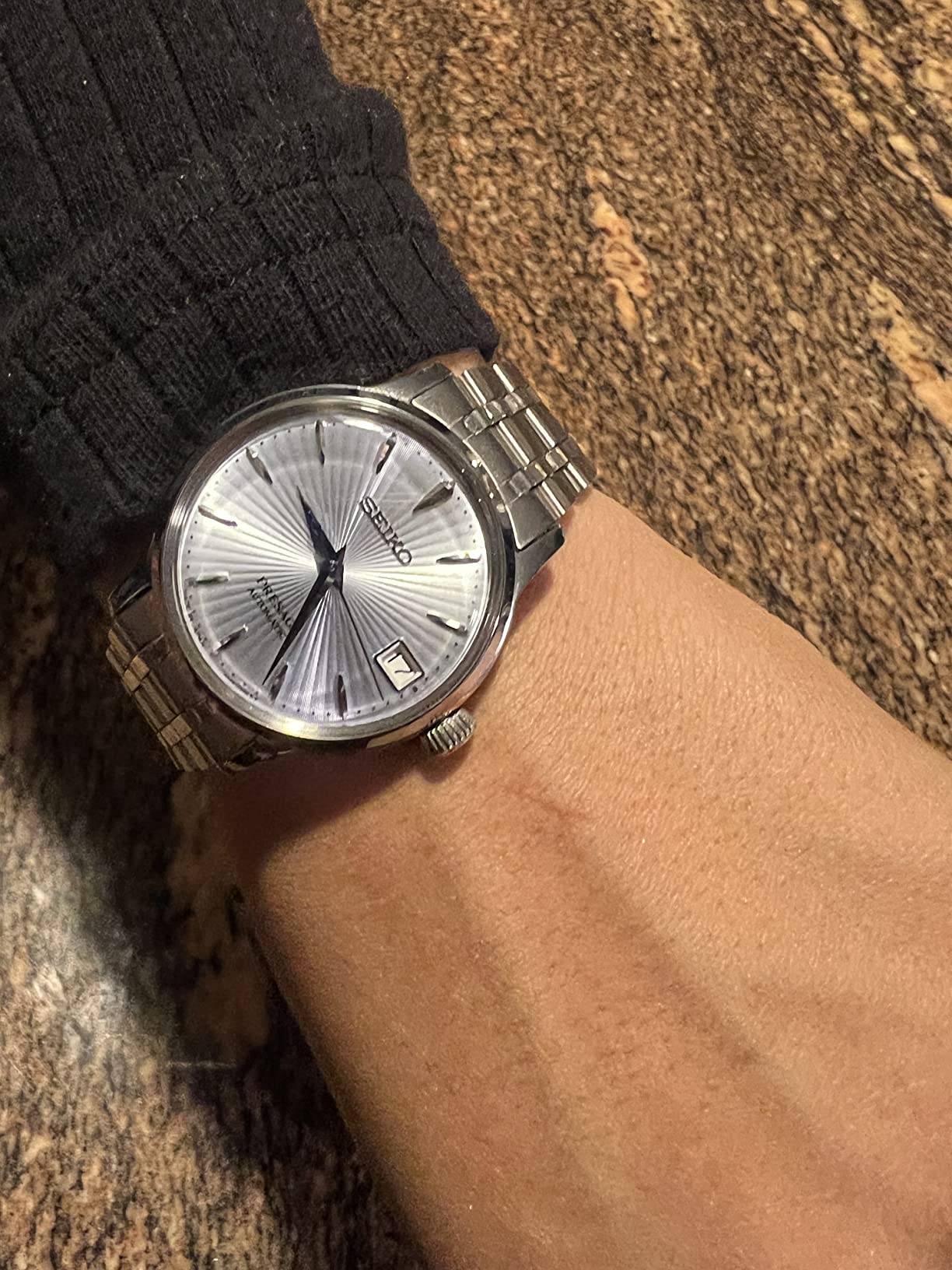 $29/mo - Finance SEIKO PRESAGE Automatic Ladies Cocktail 'Sky Diving ...