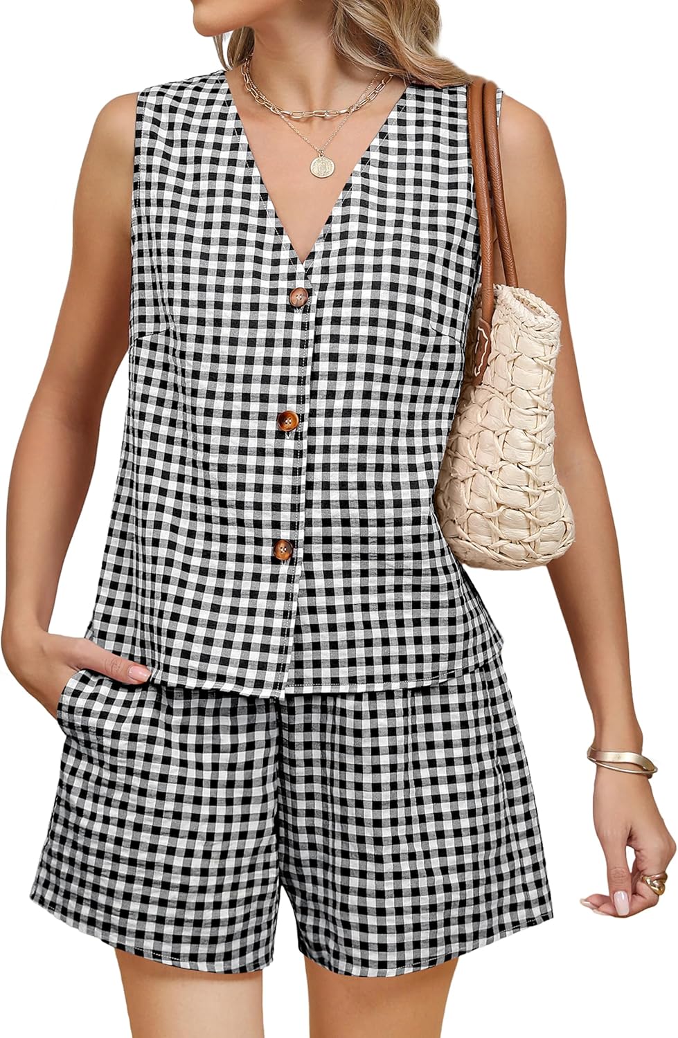 Amazon.com: Blooming Jelly Women's Summer Two Piece Sets Vacation ...