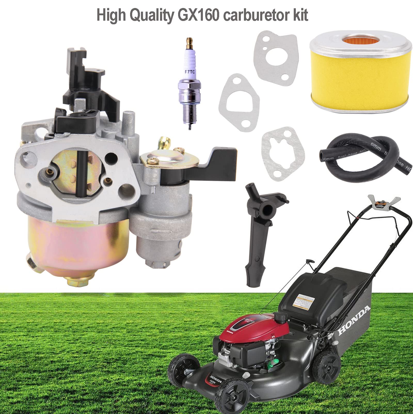 Snapklik.com : GX160 Carburetor For Honda GX120 GX140 GX160 GX168 GX200 ...