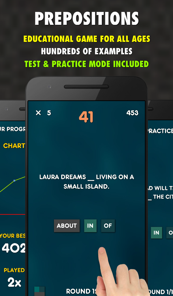 Prepositions Grammar Test PRO - App on Amazon Appstore