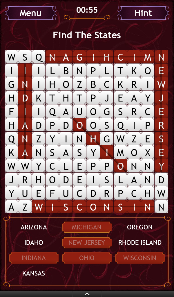 Word Search HD Free (Kindle Tablet Edition) - App on Amazon Appstore