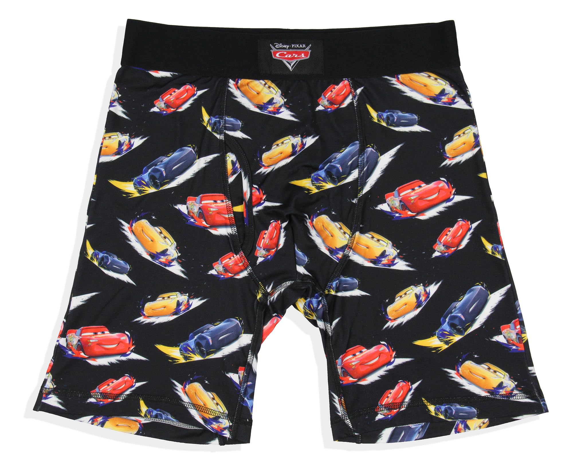 Disney Mens' Cars Lightning McQueen Tag-Free Boxers Underwear Boxer ...