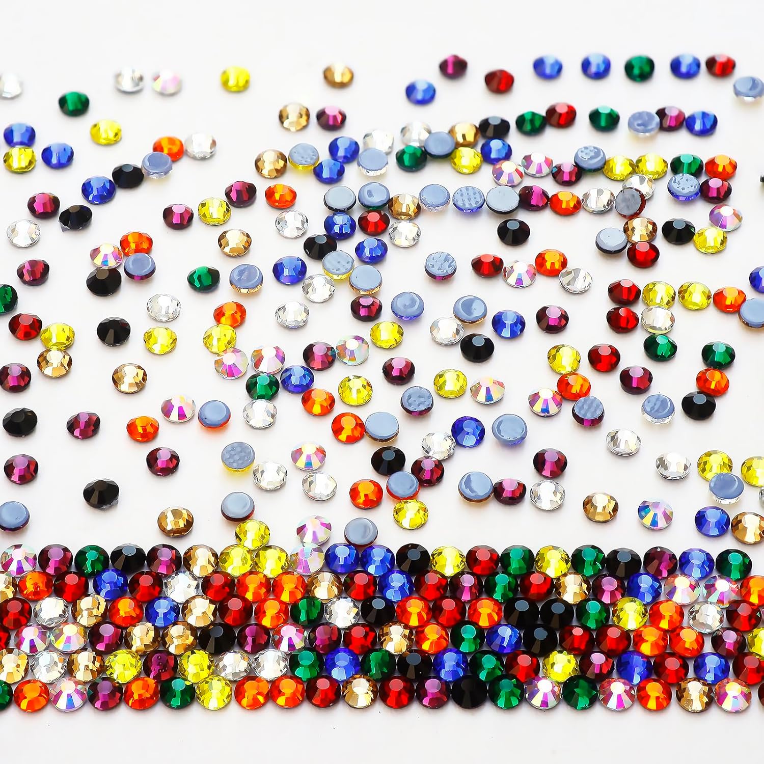 Amazon.com: Genio Cristal Assorted SS10 Hotfix Rhinestones, 10 Colors ...