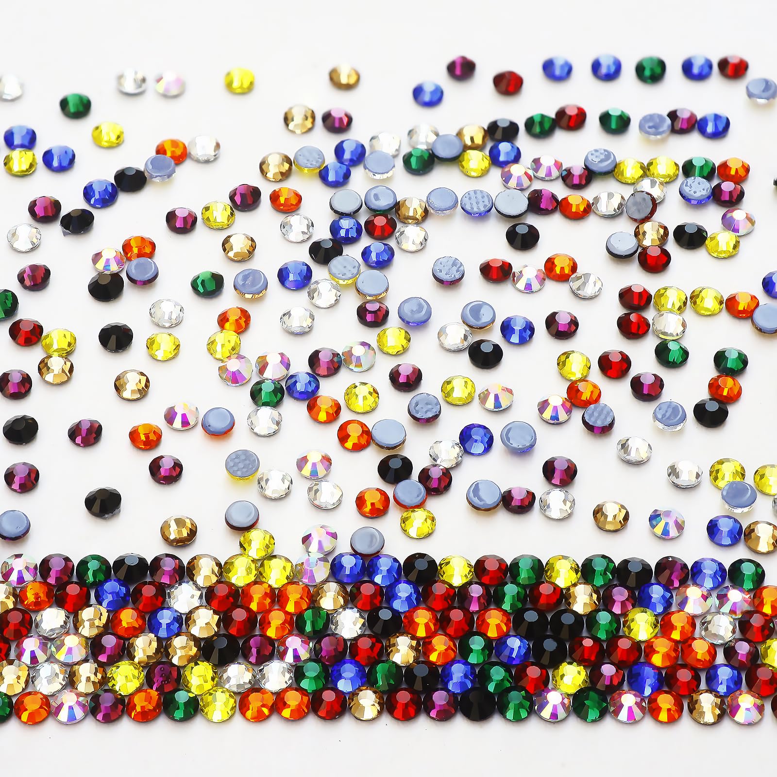 Amazon.com: Genio Cristal Assorted SS10 Hotfix Rhinestones, 10 Colors ...