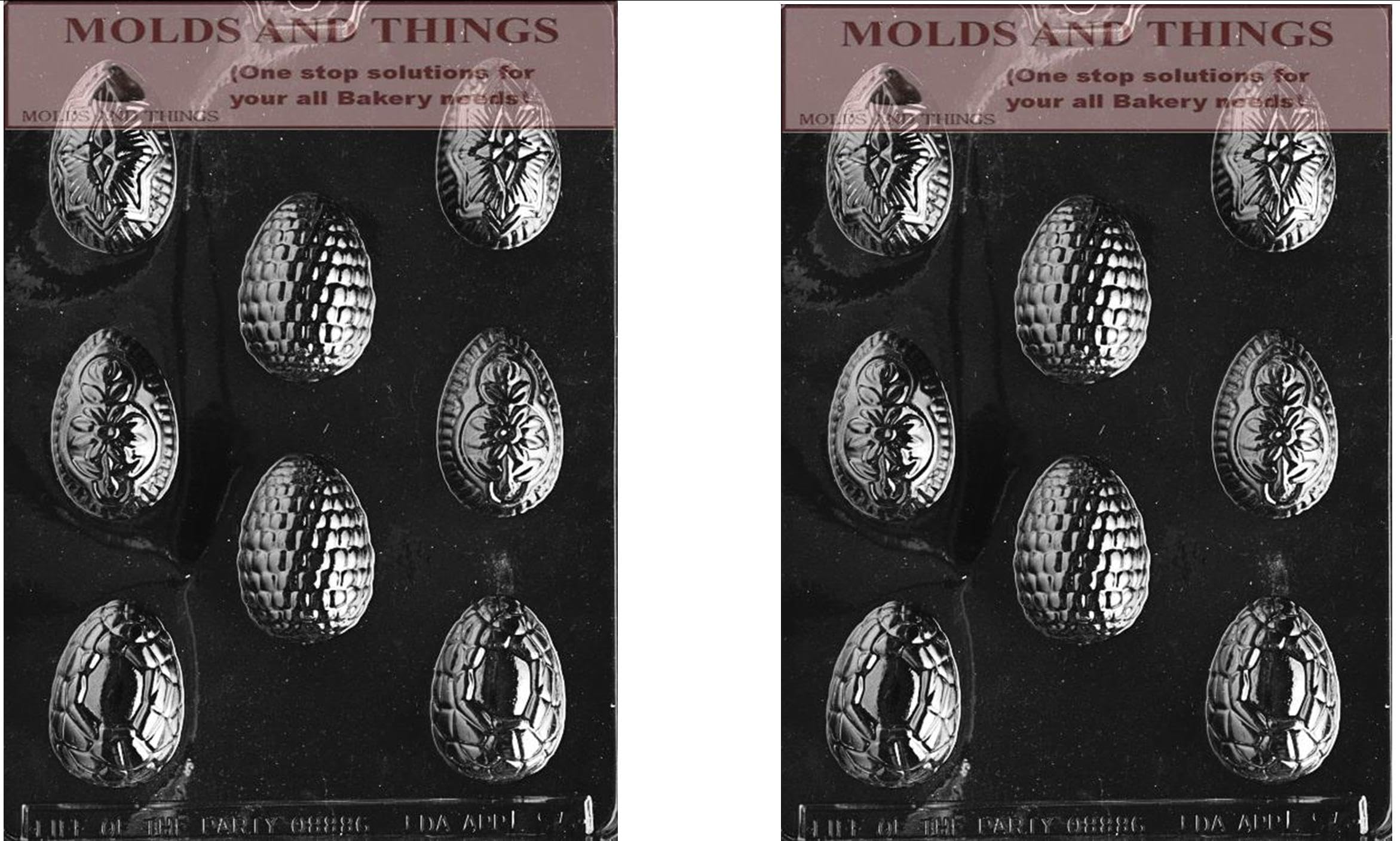 Amazon.com: Easter Egg Assembly with Stand Chocolate Candy Mold Easter ...