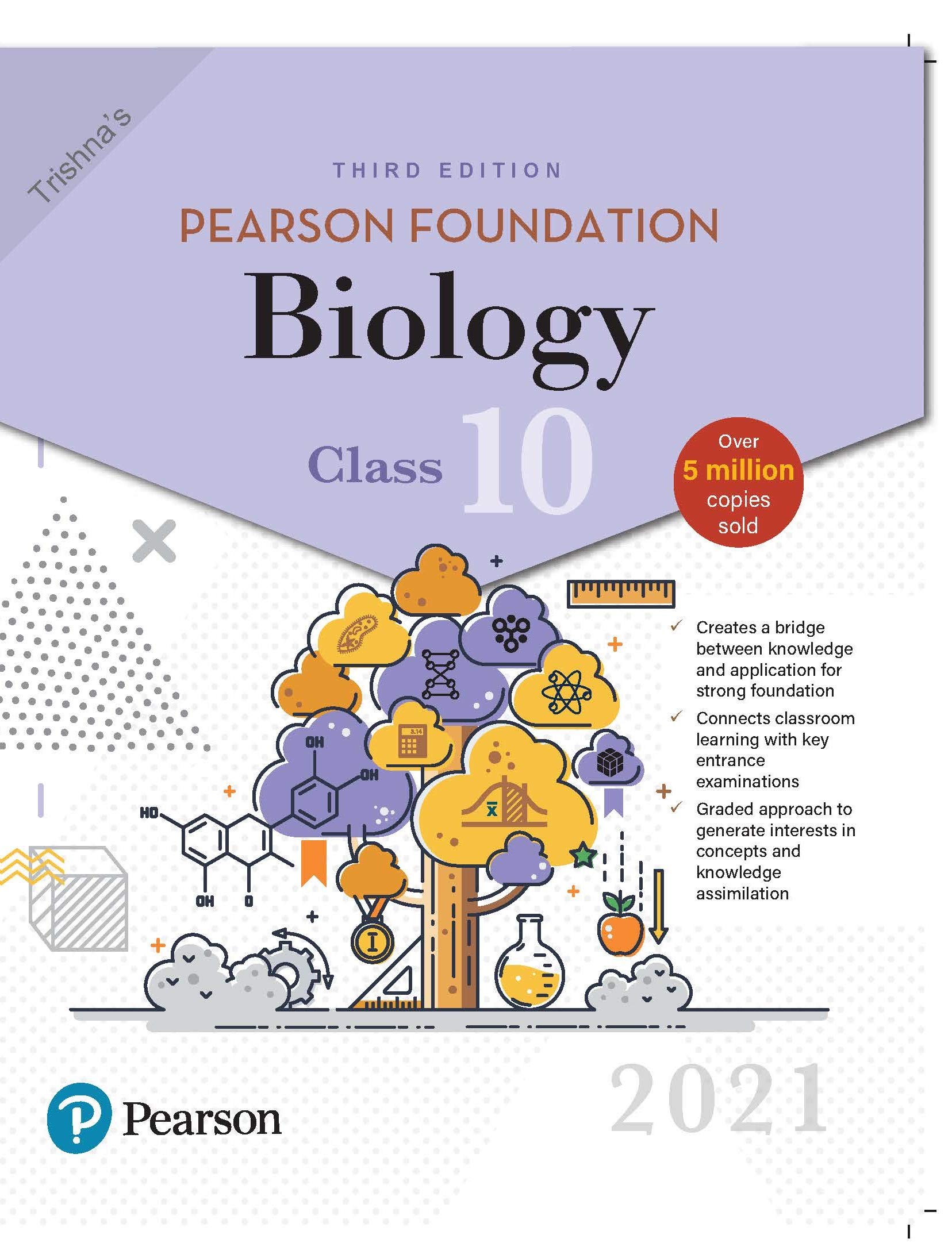Buy Pearson Foundation Biology |Class 10| 2021 Edition| By Pearson Book ...