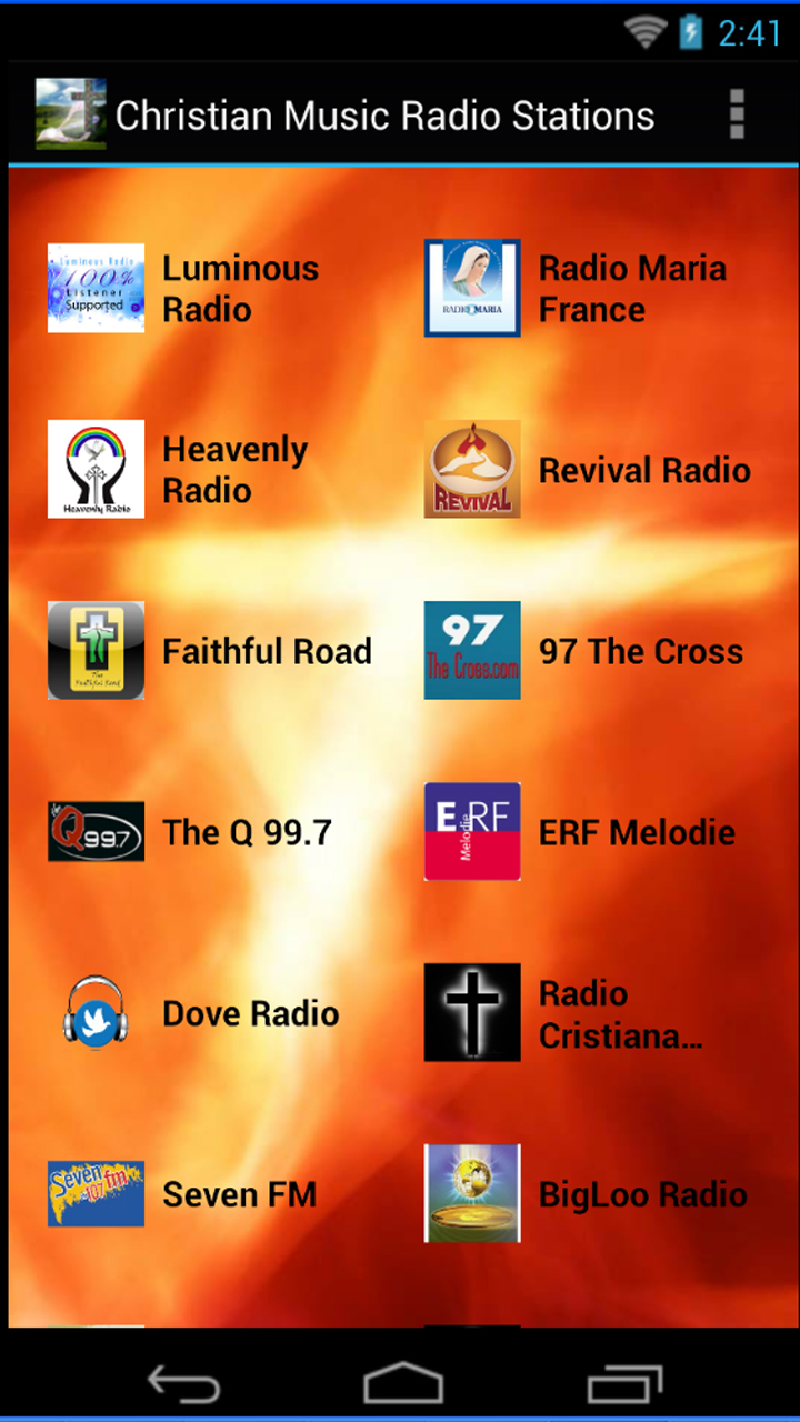 Christian Music Radio Stations - App on Amazon Appstore