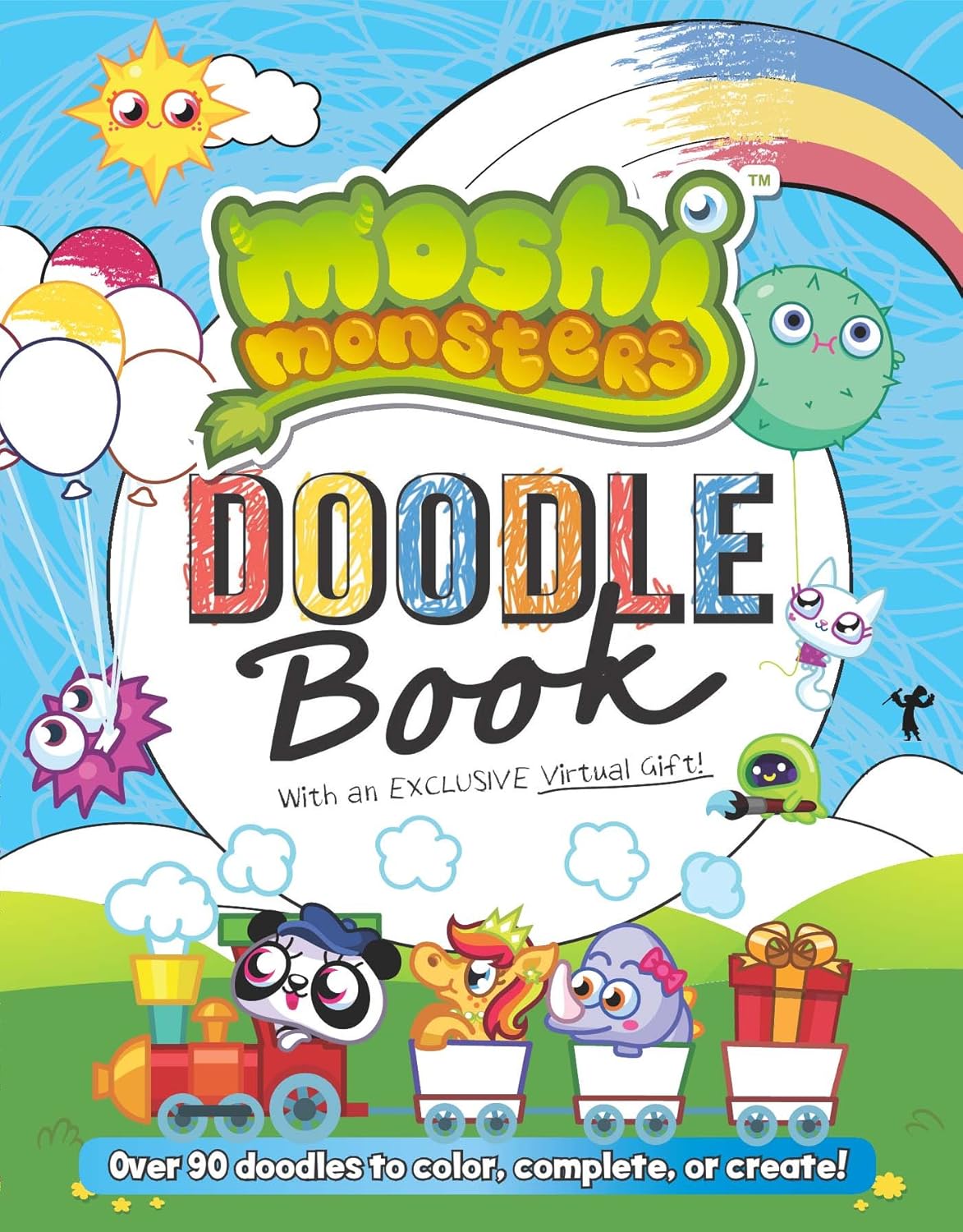 Moshi Monsters Doodle Book: Grosset & Dunlap: 9780448480176: Amazon.com ...
