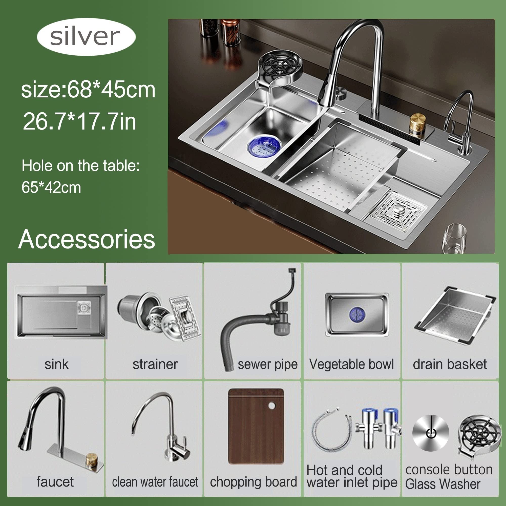 Puccini Reversible Stainless Steel Single Bowl Sink Diy Kitchens