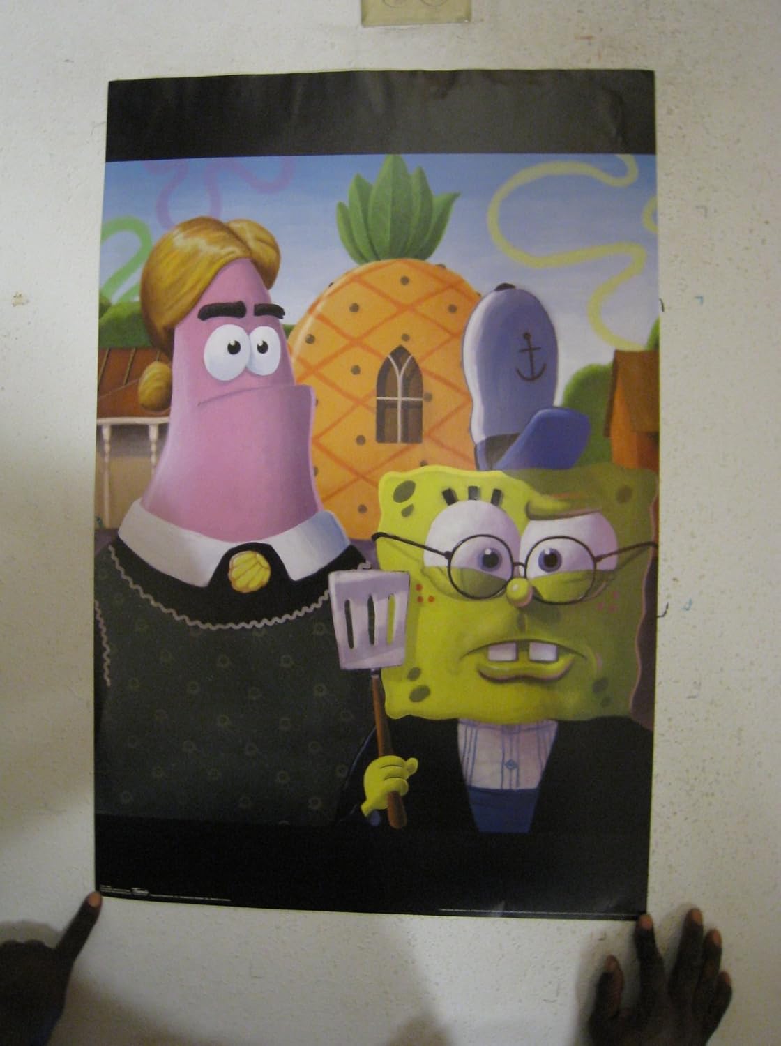 Amazon.com: Spongebob - American Gothic Poster Print, 23x34: Posters ...