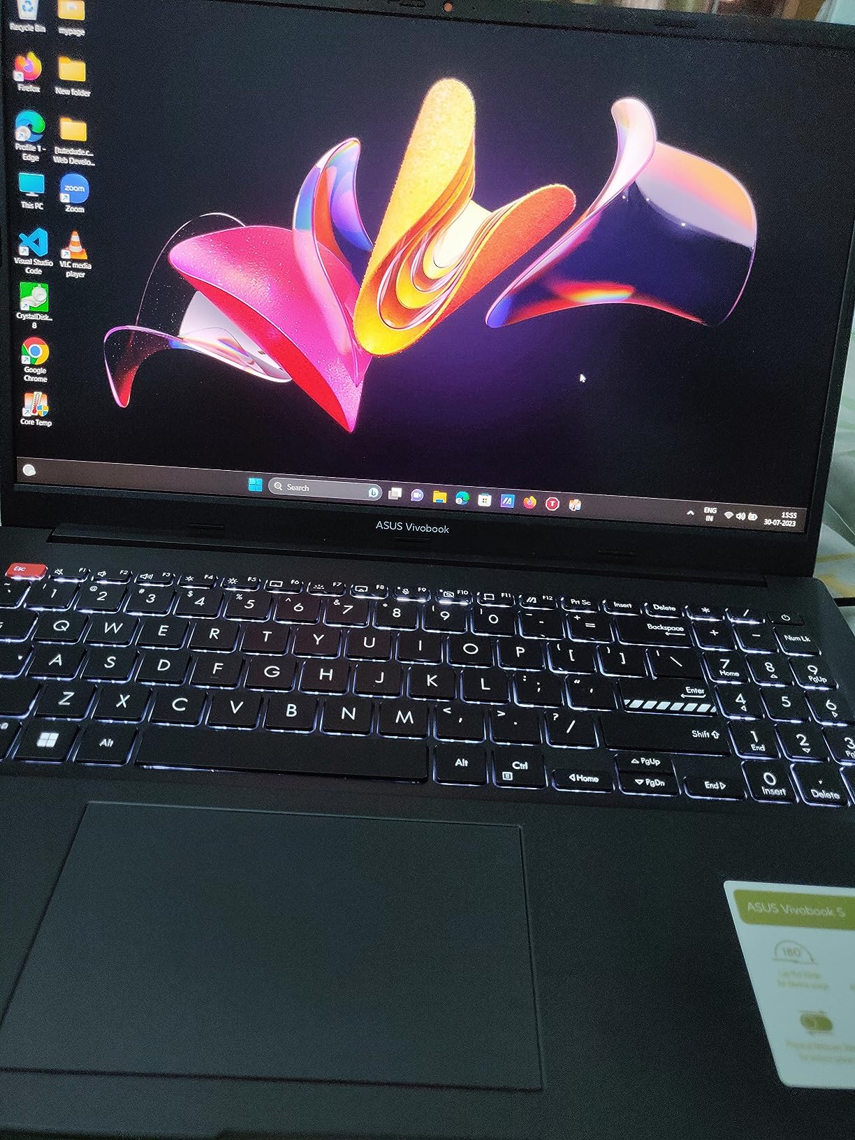 ASUS Vivobook S 15 2022, Intel Core EVO i5-12500H 12th Gen, 15.6-inch ...