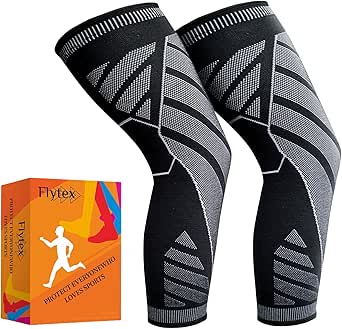 Amazon.com: Flytex Full Leg Compression，Full leg sleeve long ...