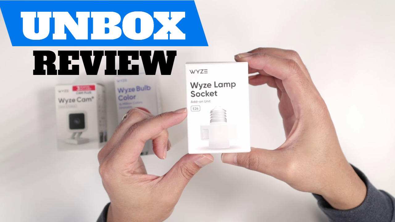 Watch Wyze Lamp Socket - Unboxing on Amazon Live