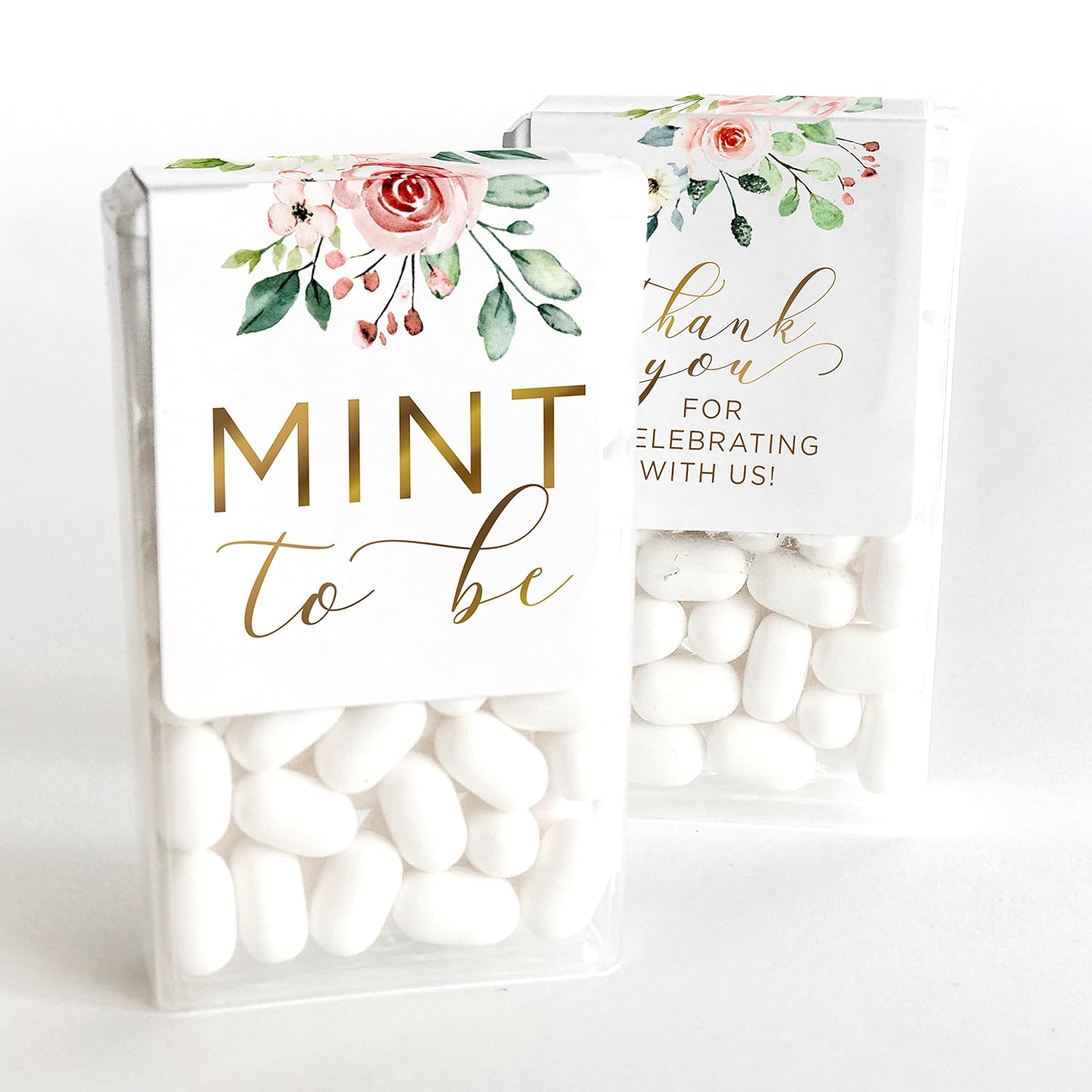 Amazon.com: Mint to Be Stickers for Favors - Mint to Be Wedding Favor ...