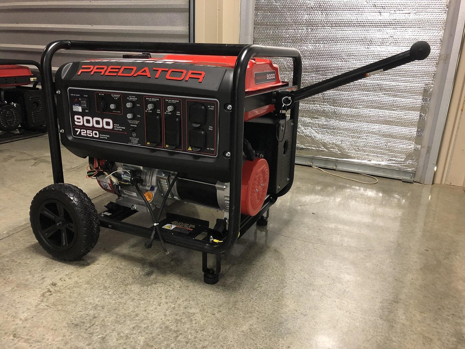 Amazon.com : Predator 9000 8750 6500 WATT Generator Wheel KIT Fits ...