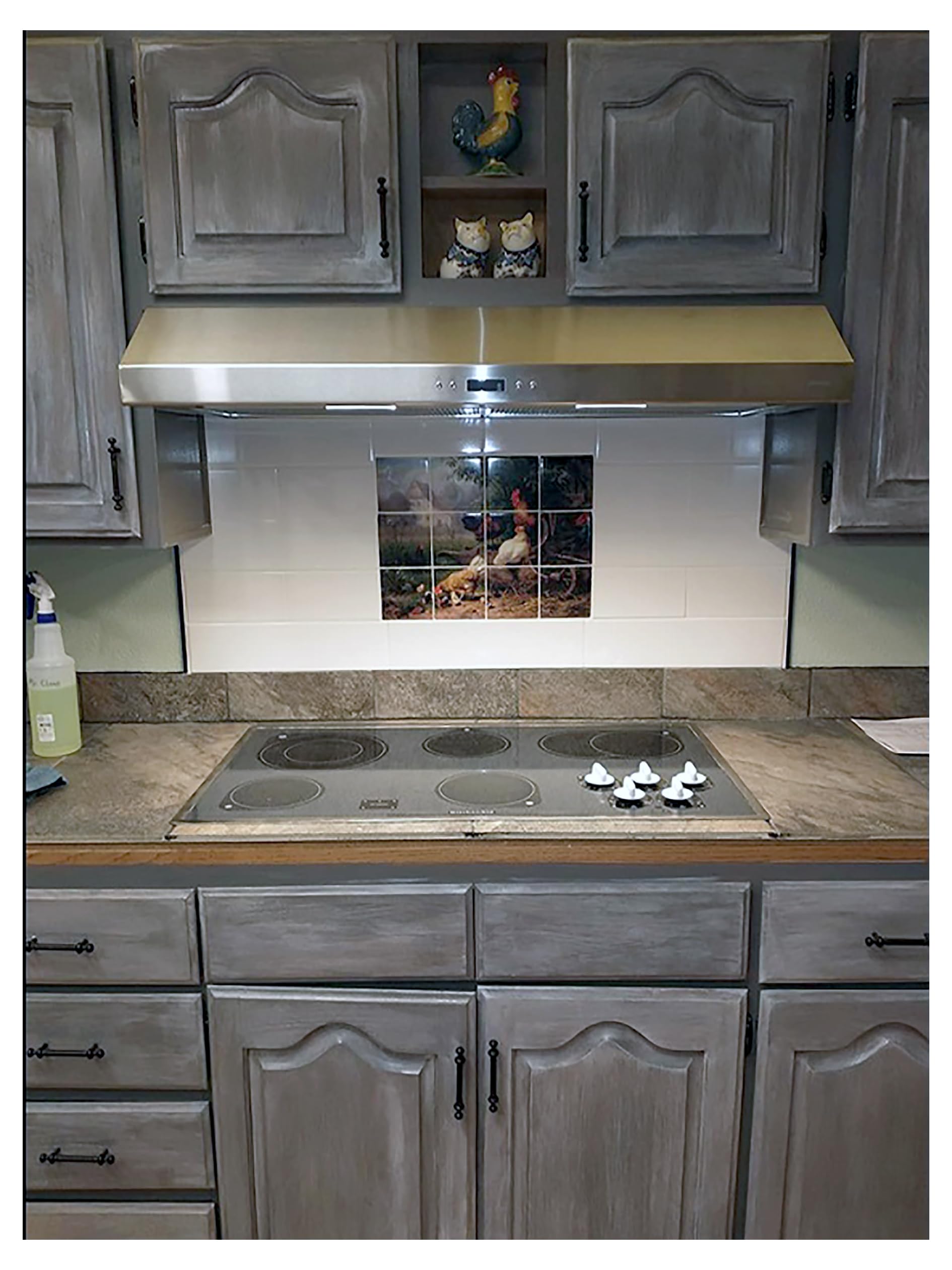 Farm Mural Kitchen Tile Backsplash The Perfect Tiles For Farmhouse