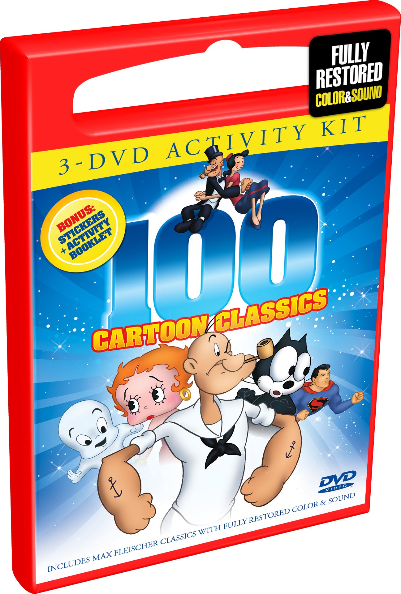 Amazon.com: 100 Cartoon Classics : Bud Collyer, Jack Mercer, Jackson ...