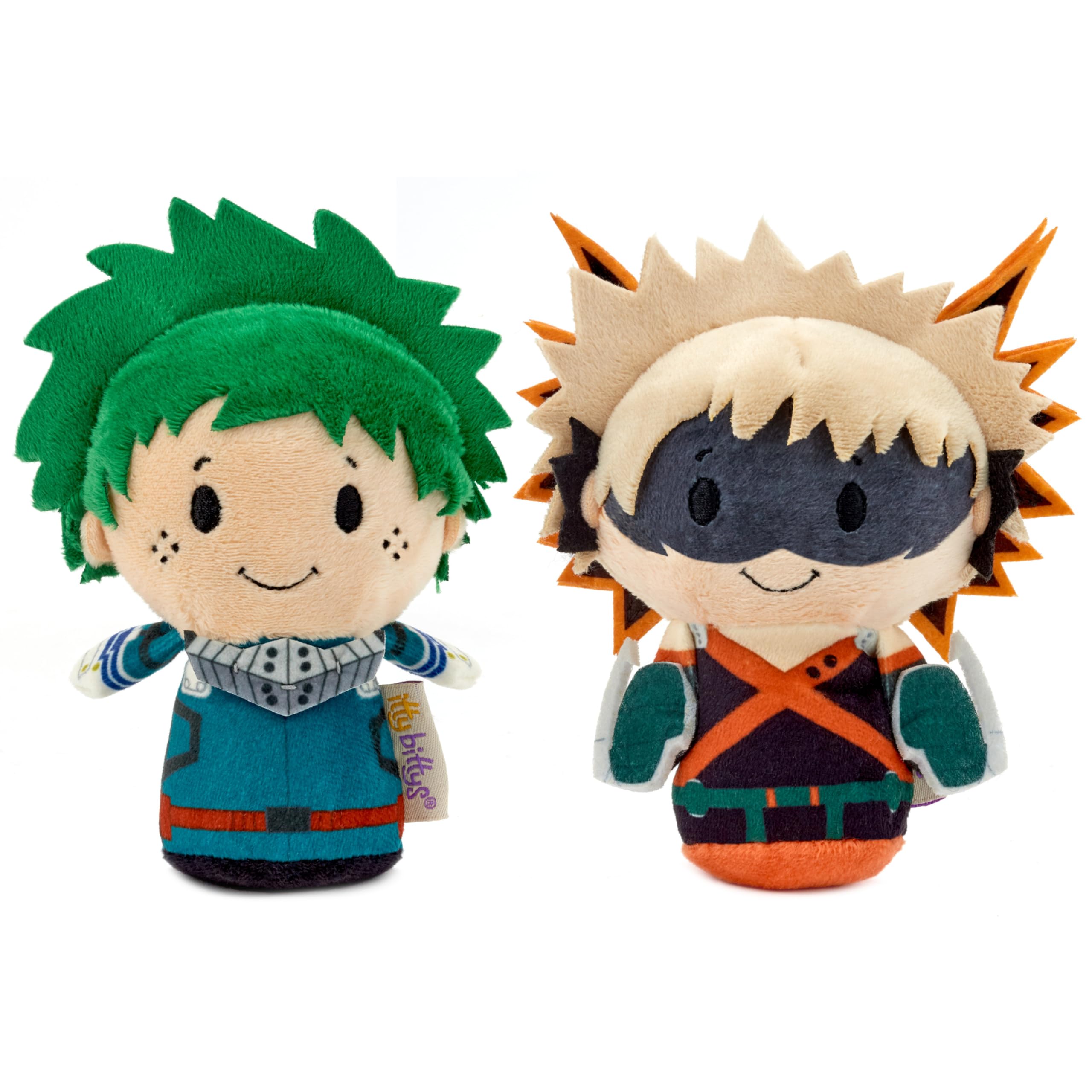 Amazon.com: Hallmark itty Bitty My Hero Academia Plush Toy (Deku and ...