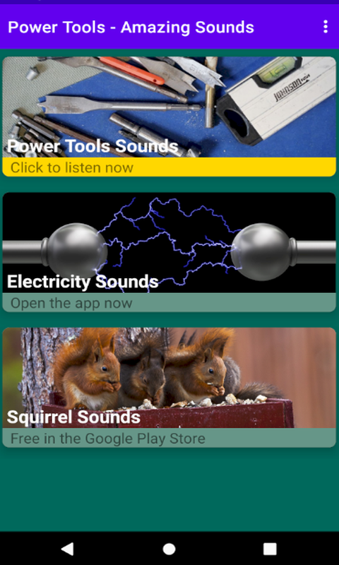 Power Tool Sounds Soundboard:Amazon.com:Appstore for Android