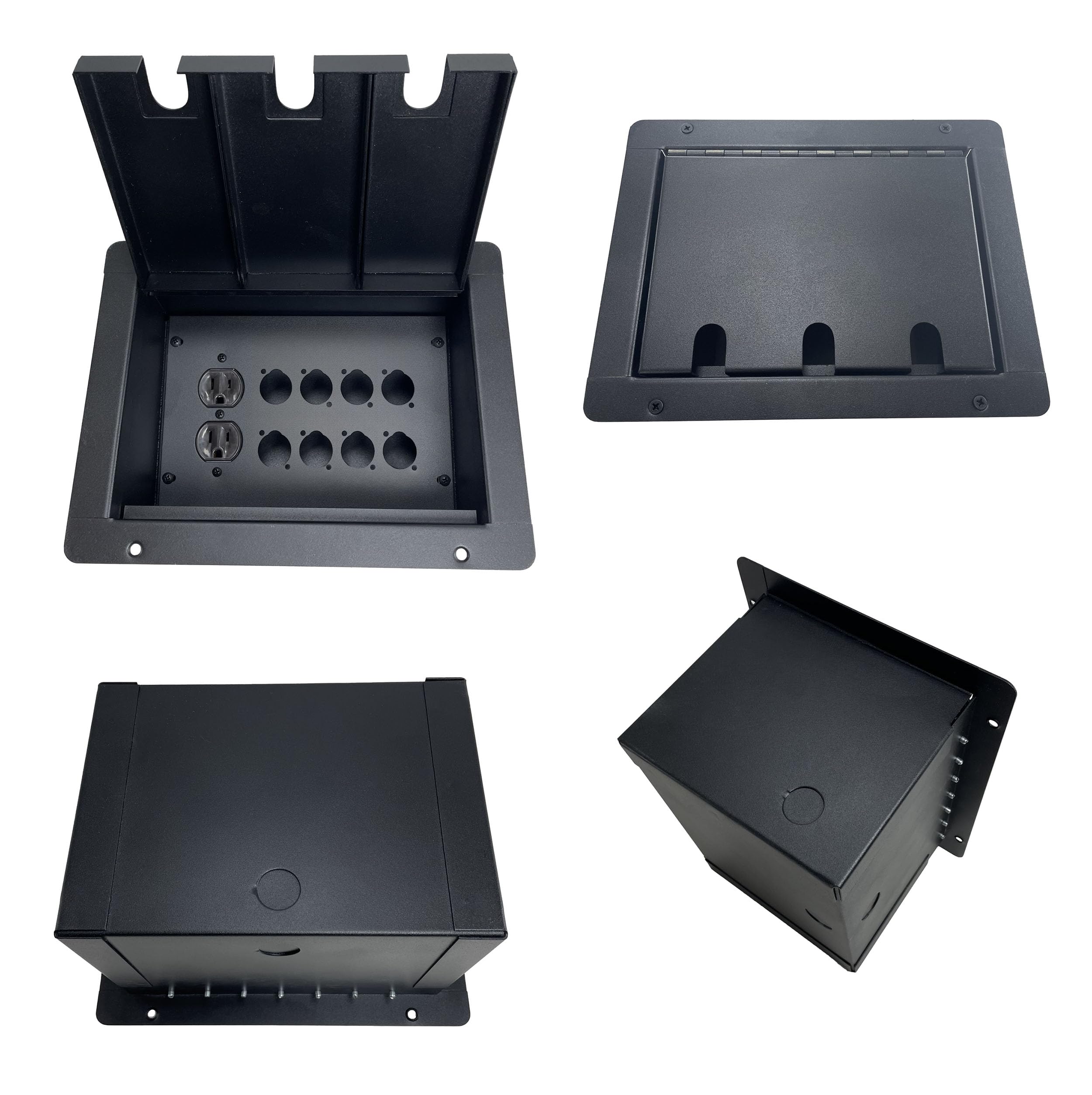 Amazon.com: ProSpeakerparts PROCRAFT FPPU-1DUP8X-BK Recessed Stage ...