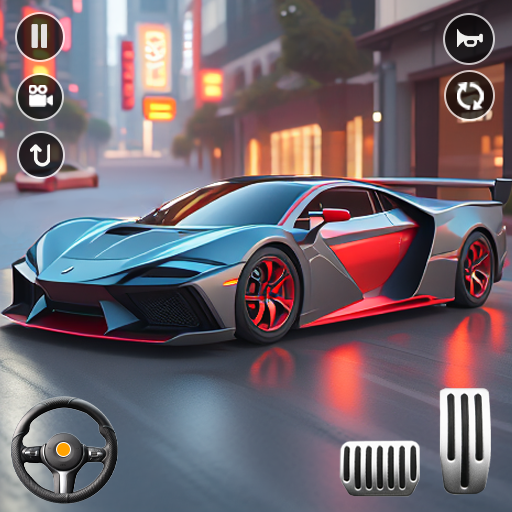 Real Open World Ultra Fast Car Driving Simulator V Grand Stunt Mega ...