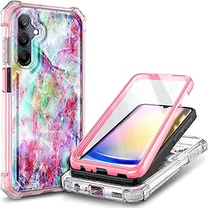 Amazon.com: NZND Case for Galaxy A15 Case, Samsung A15G 5G/A15 4G Phone Case, Full-Body ...