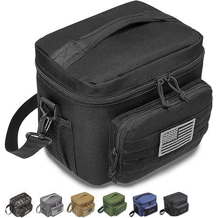 Amazon.com: DBTAC Tactical Lunch Bag, Insulated Lunch Box for Men Women ...
